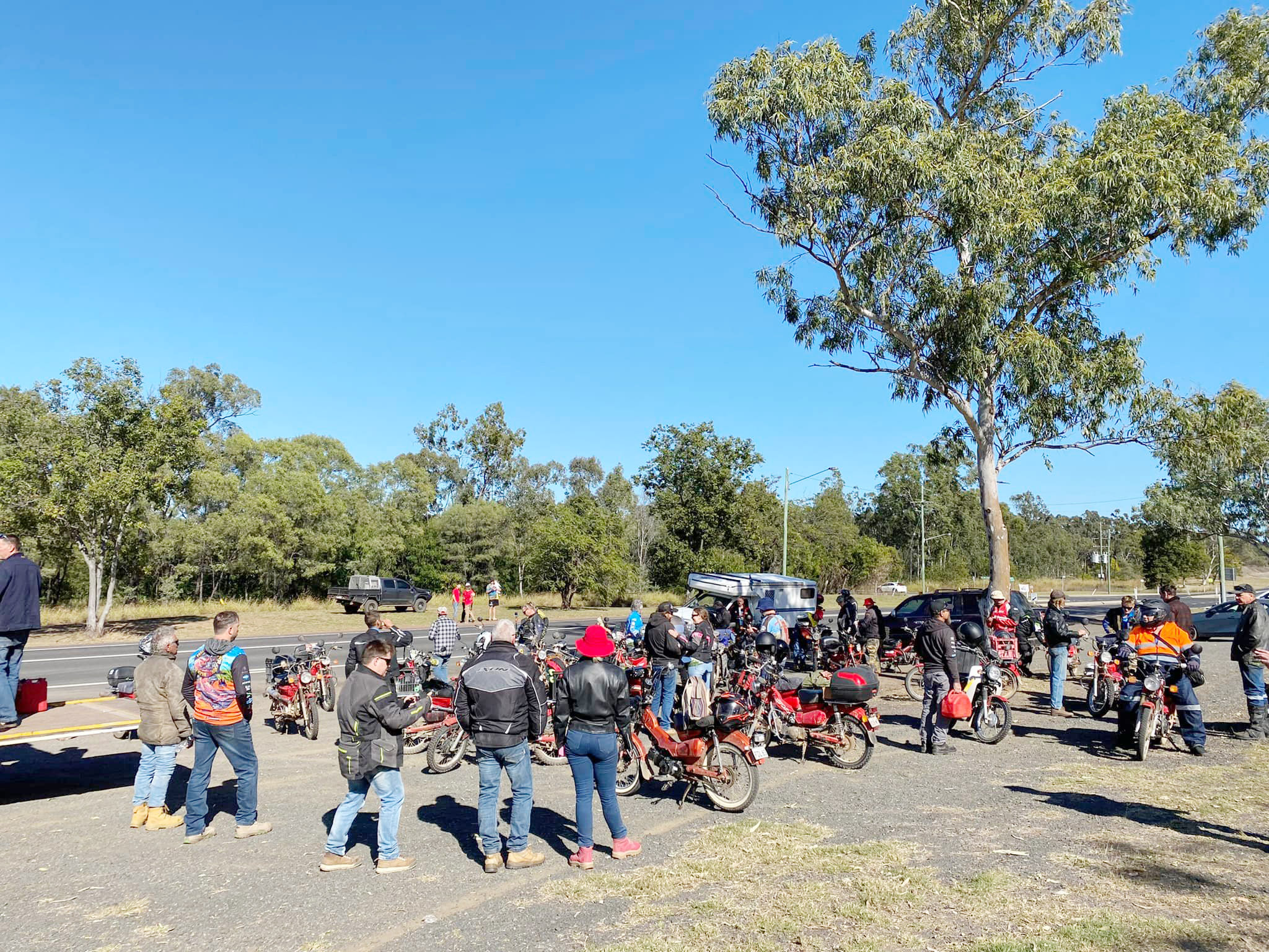 Postie Bike Safari Sets Off - Mackay Whitsunday LIfe